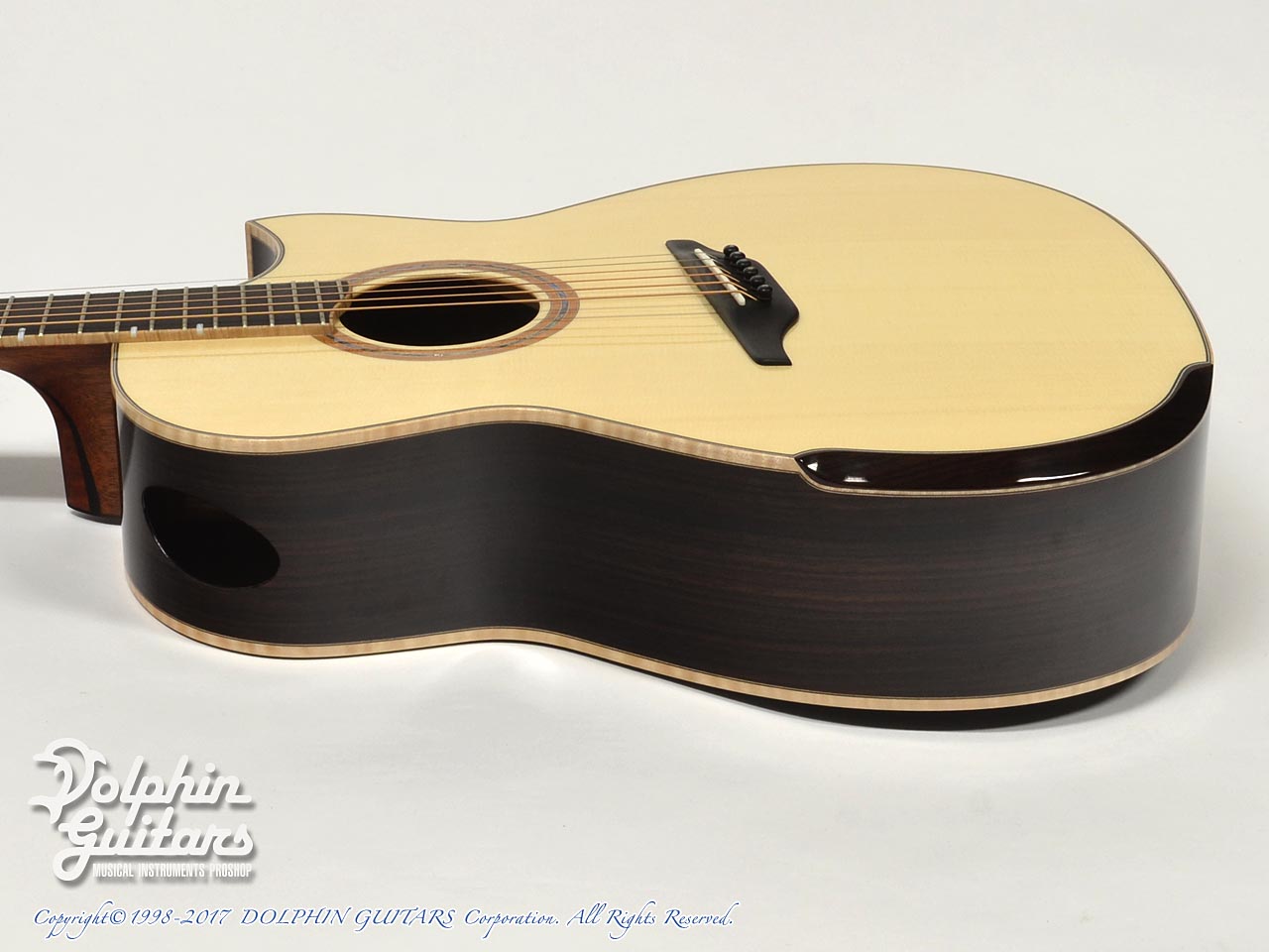 GOMANS F-S18FC (Fan fret) - ドルフィンギターズ