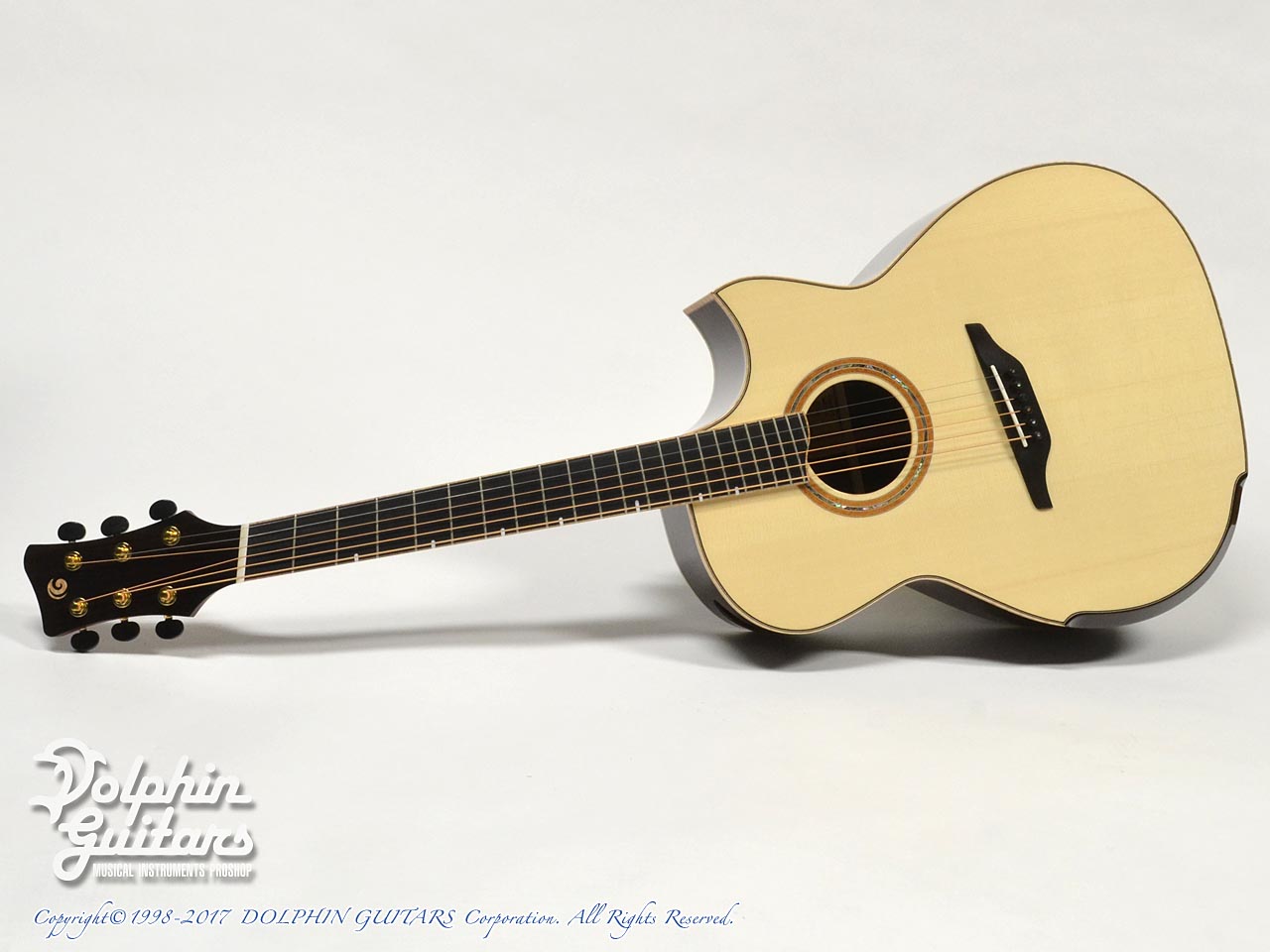 GOMANS F-S18FC (Fan fret) - ドルフィンギターズ