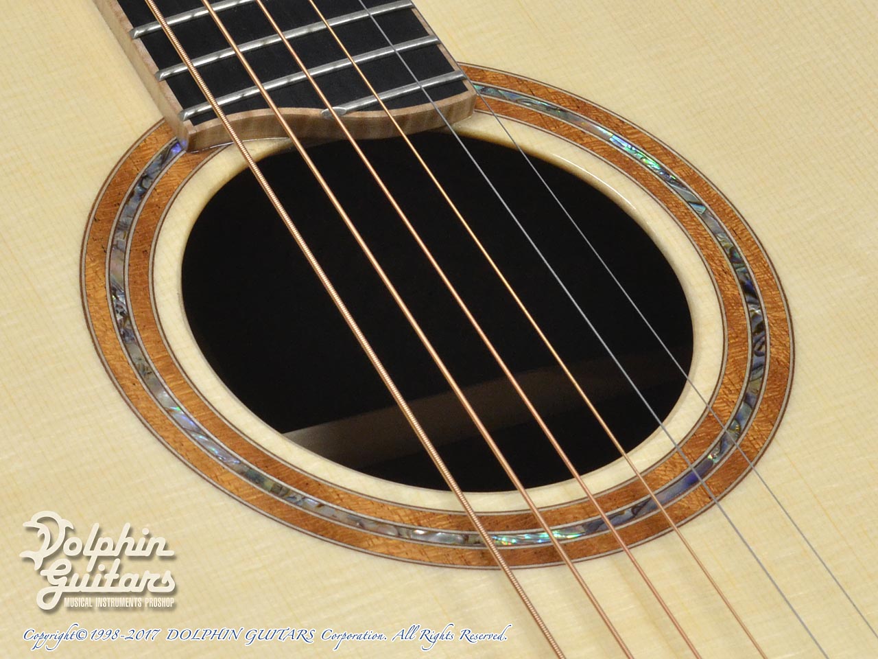 GOMANS F-S18FC (Fan fret) - ドルフィンギターズ