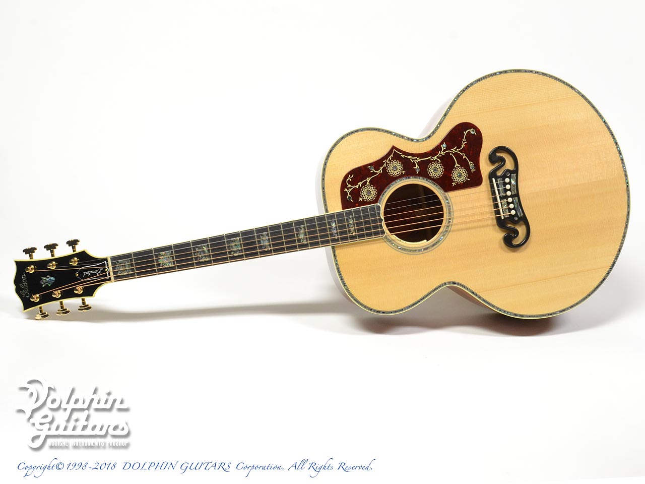 Gibson SJ-200 Koa Custom【Limited Edition】 - ドルフィンギターズ