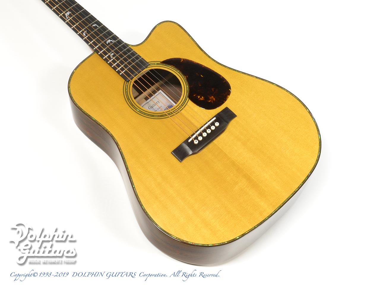 GREVEN The Oshio D Cutaway Dolphin Custom (Brazilian Rosewood) - ドルフィンギターズ