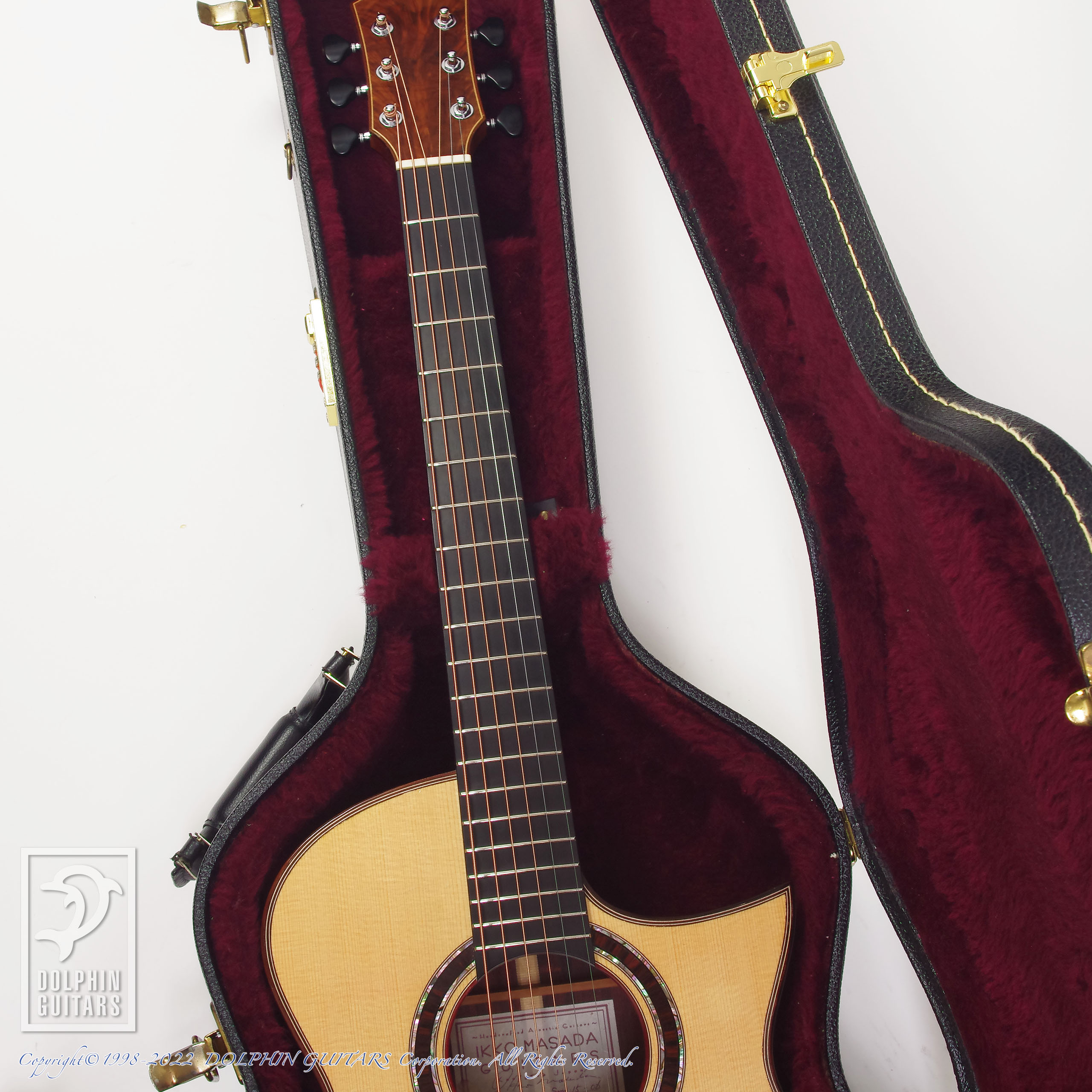 IKKO MASADA Model C Cutaway (Jacaranda) - ドルフィンギターズ