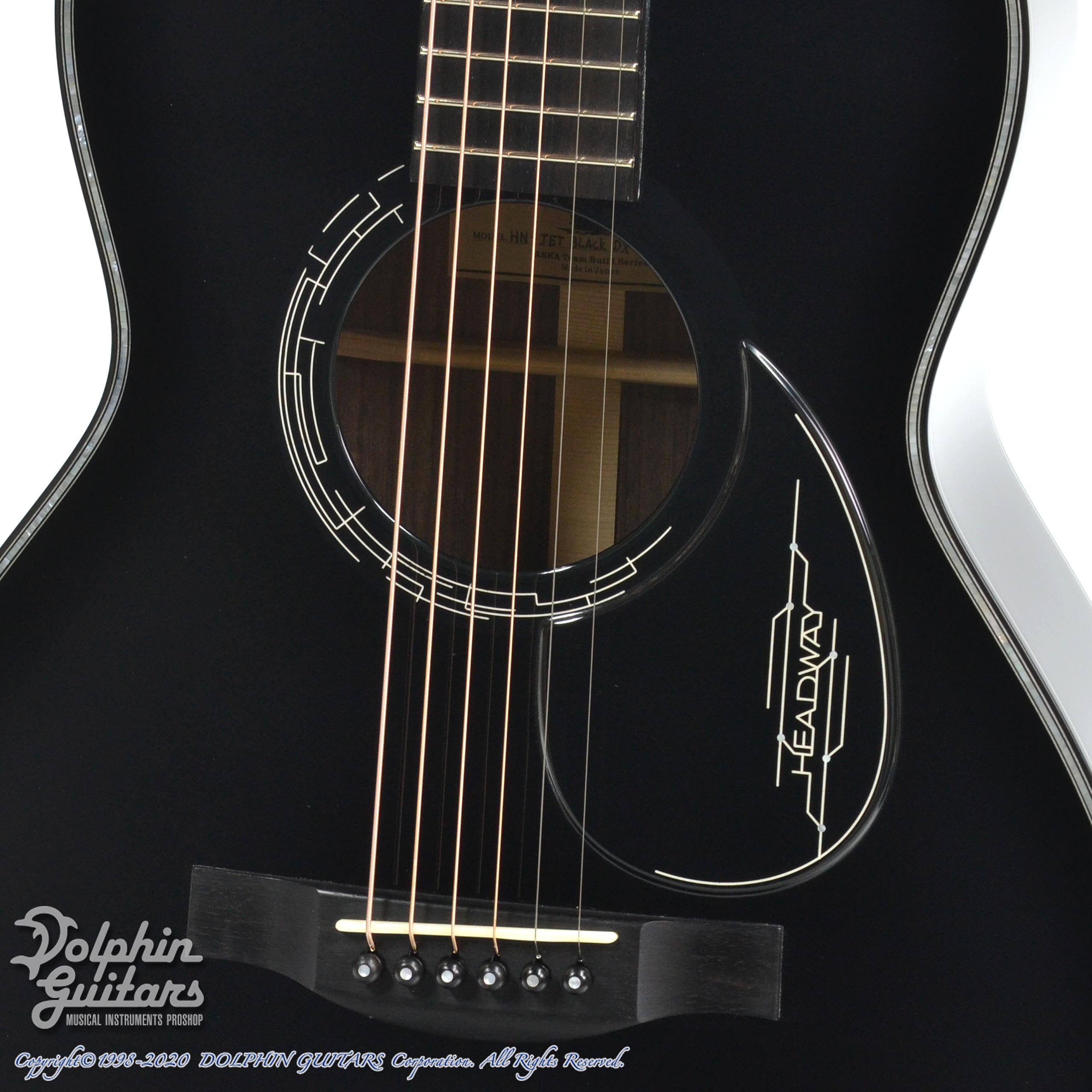 HEADWAY HN-JET Black DX - ドルフィンギターズ