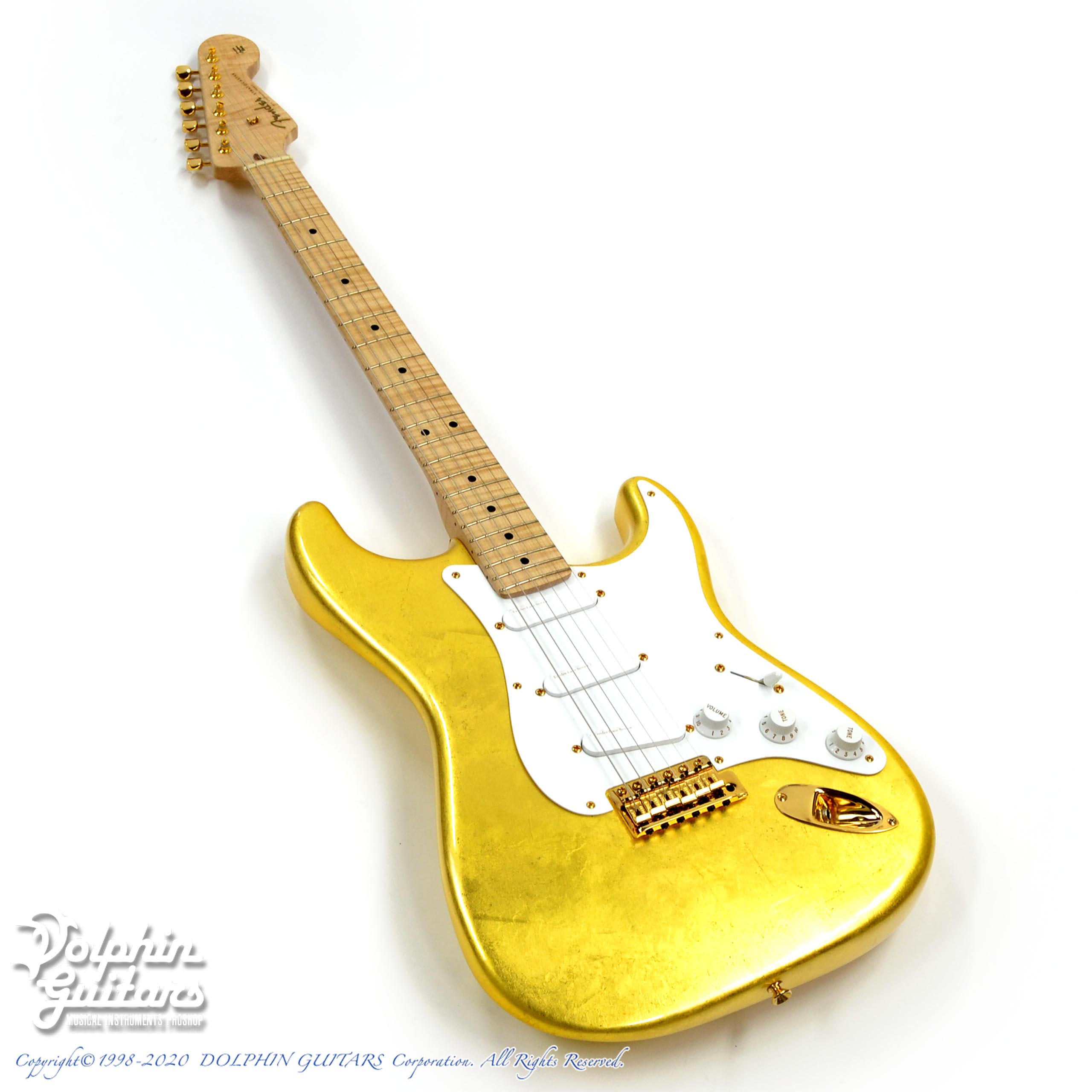 FENDER USA Custom Shop Eric Clapton Stratocaster Gold Leaf by Mark ...