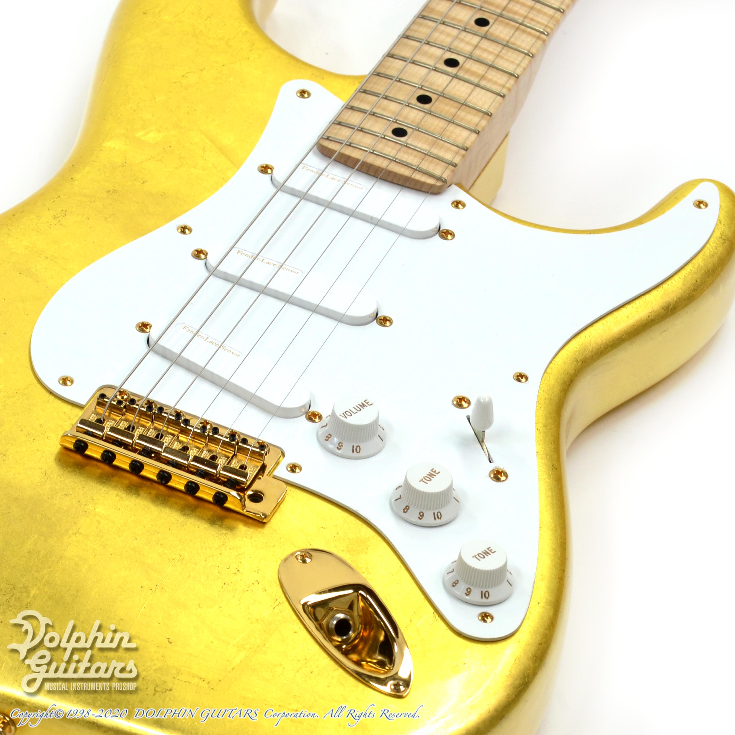 FENDER USA Custom Shop Eric Clapton Stratocaster Gold Leaf by Mark ...
