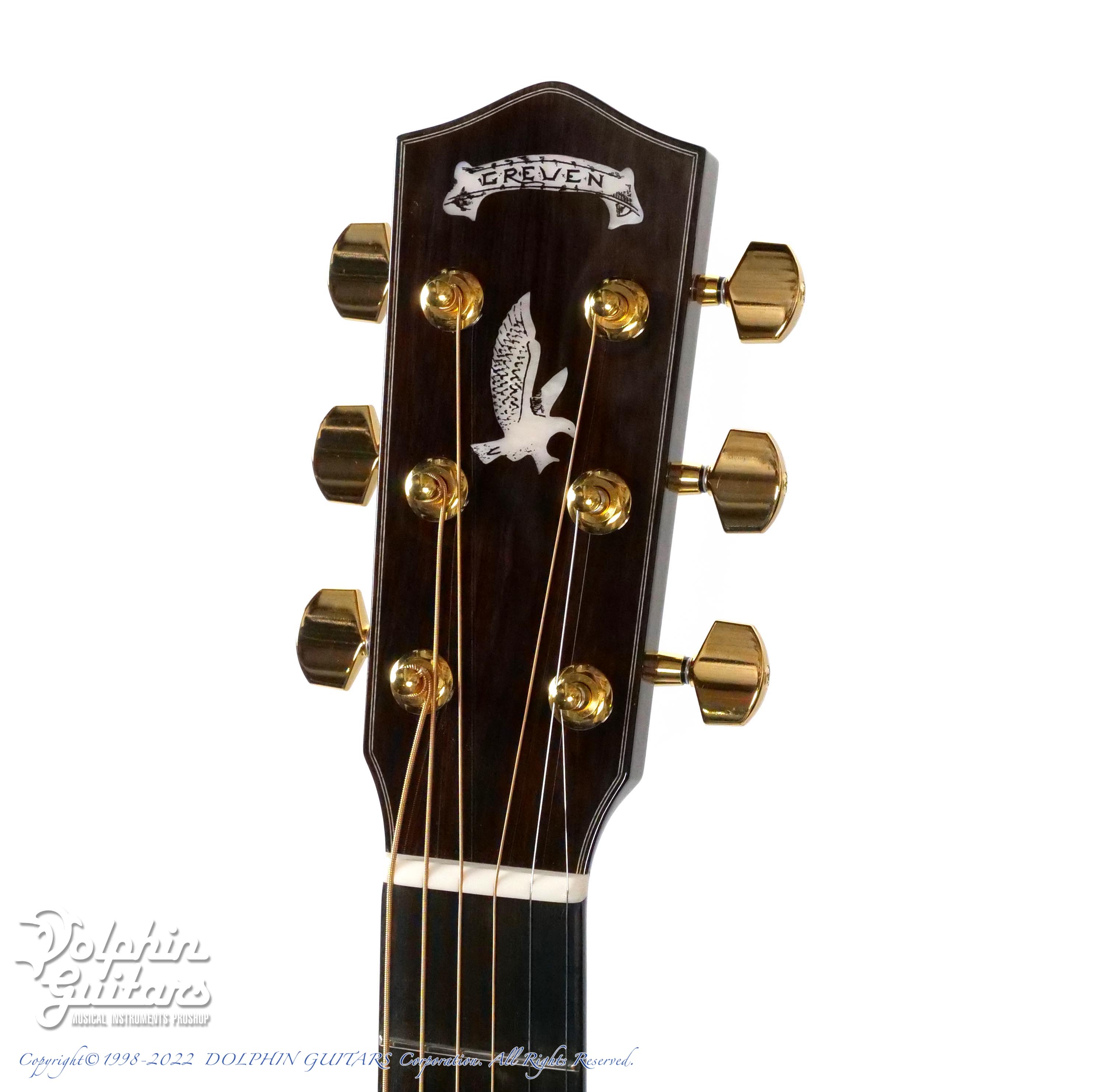 Greven Guitars Japan Oshio-DC BR - ドルフィンギターズ