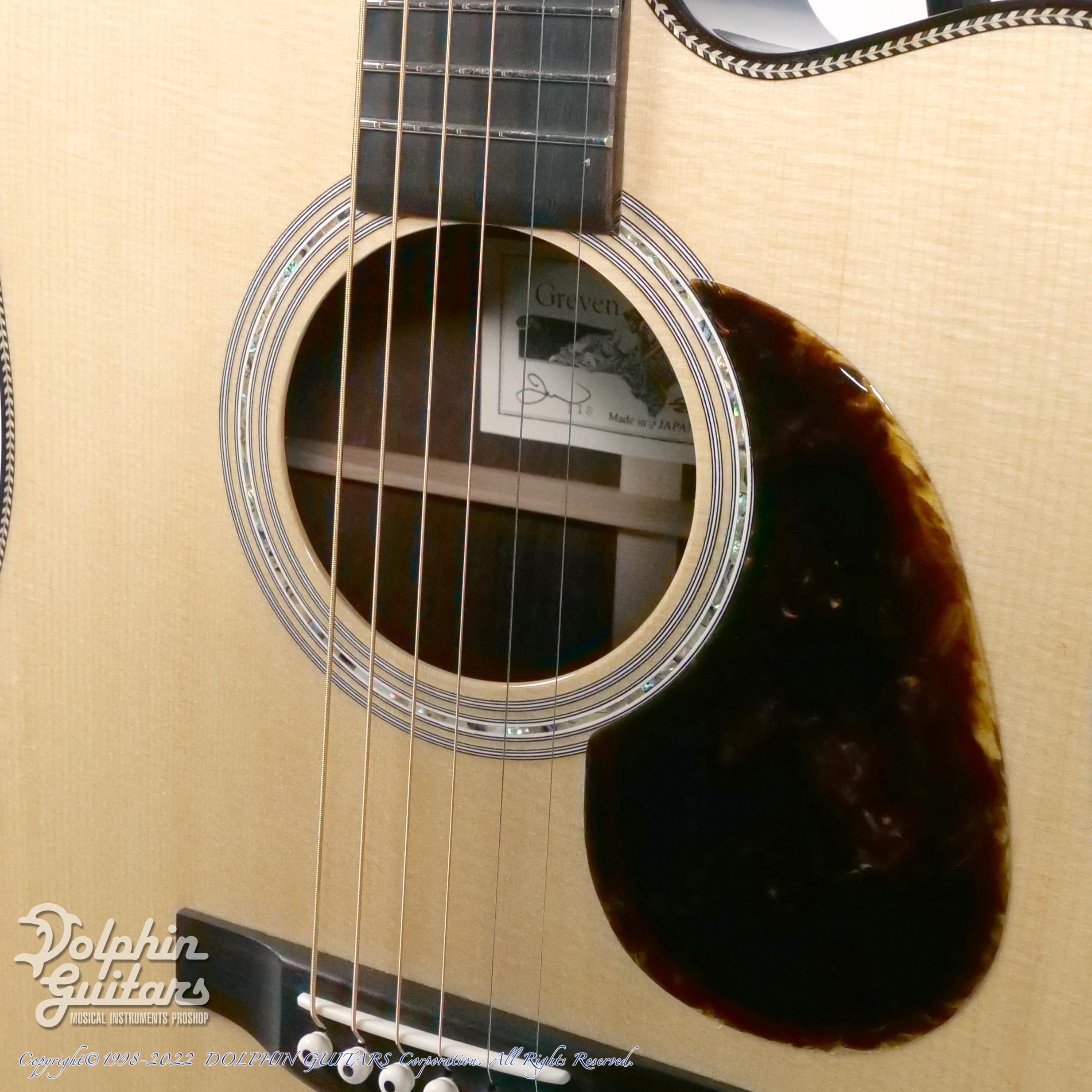 Greven Guitars Japan Oshio-DC BR - ドルフィンギターズ