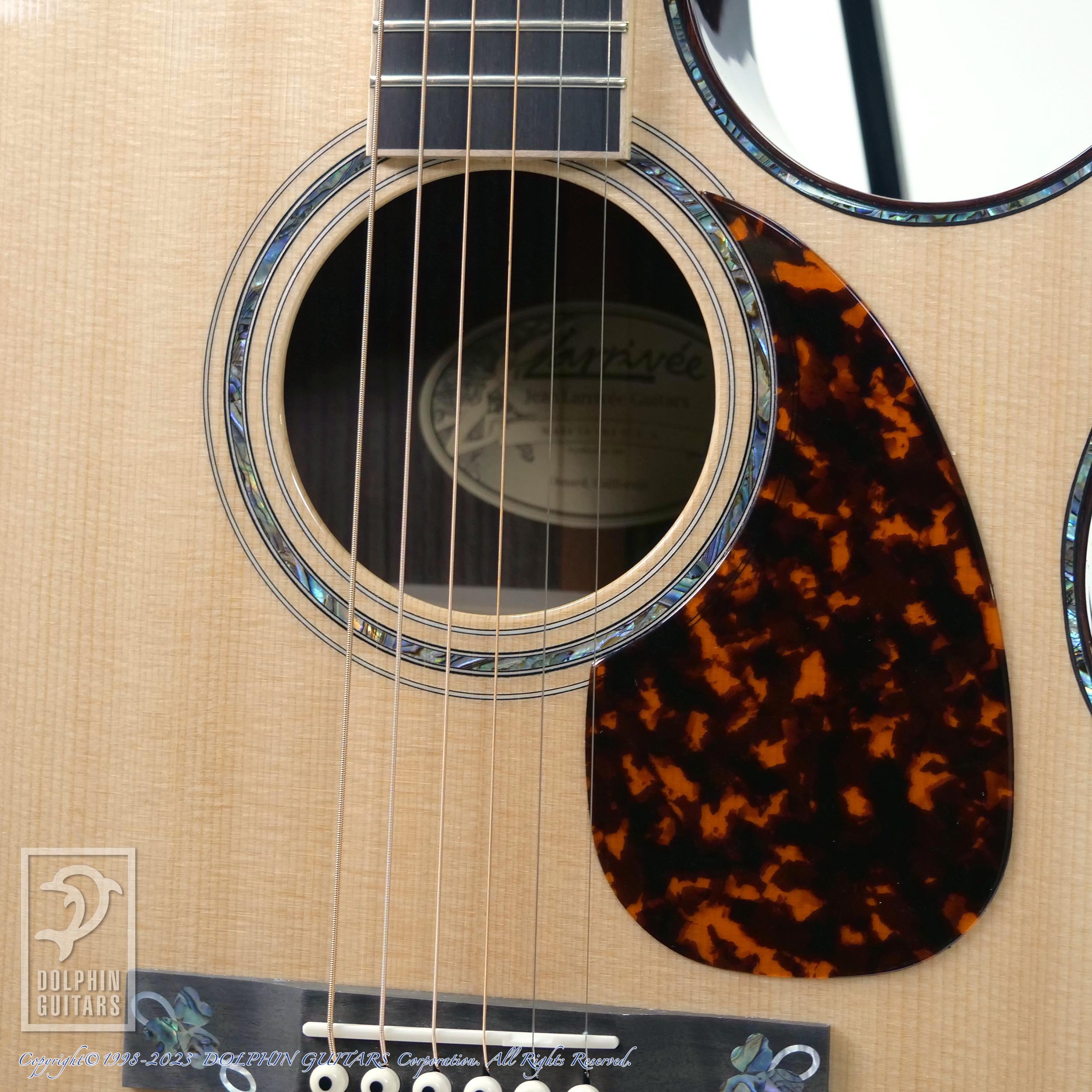 LARRIVEE C-10 Cutaway Custom Rose Lady - ドルフィンギターズ