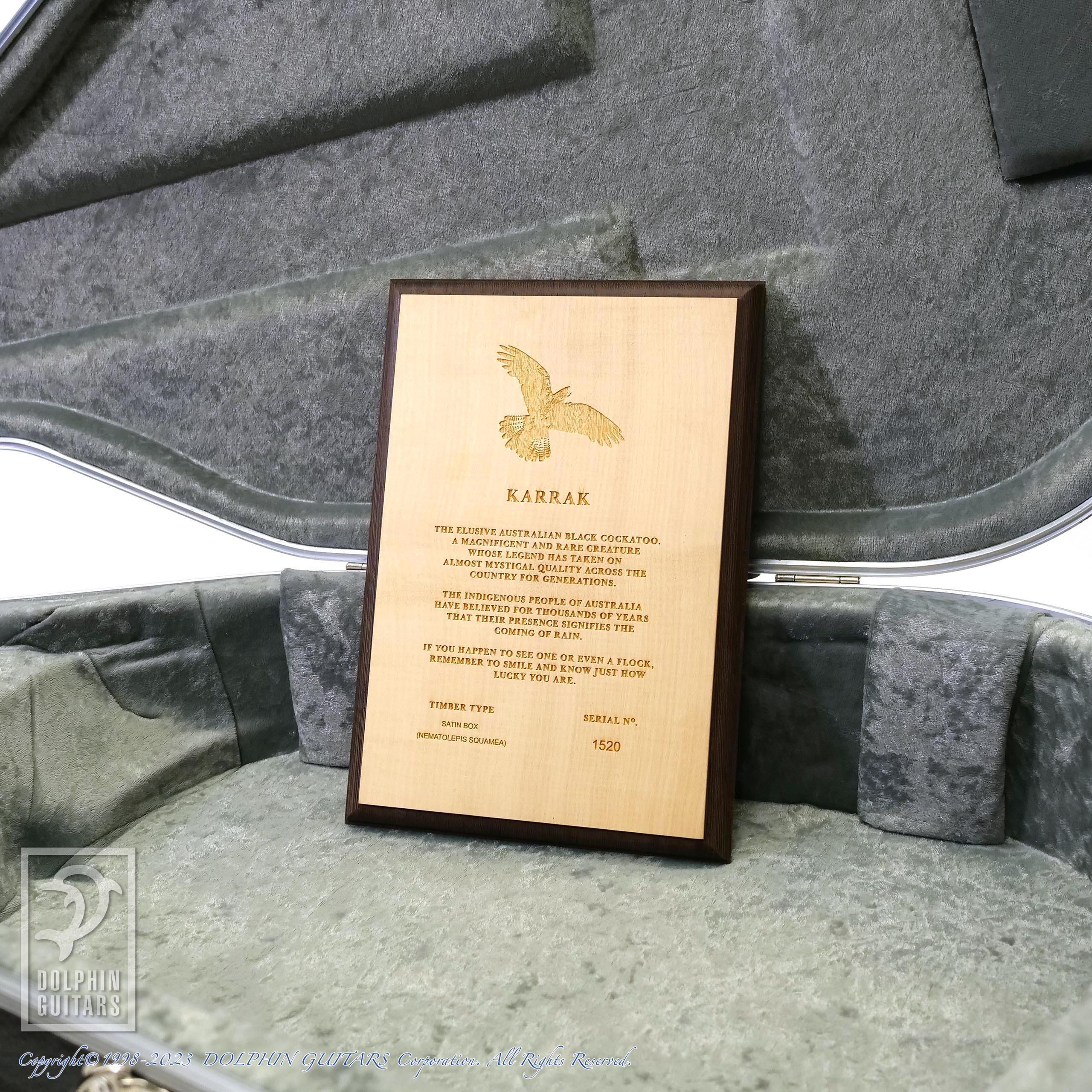 MATON Custom Shop Karrak Satinbox - ドルフィンギターズ