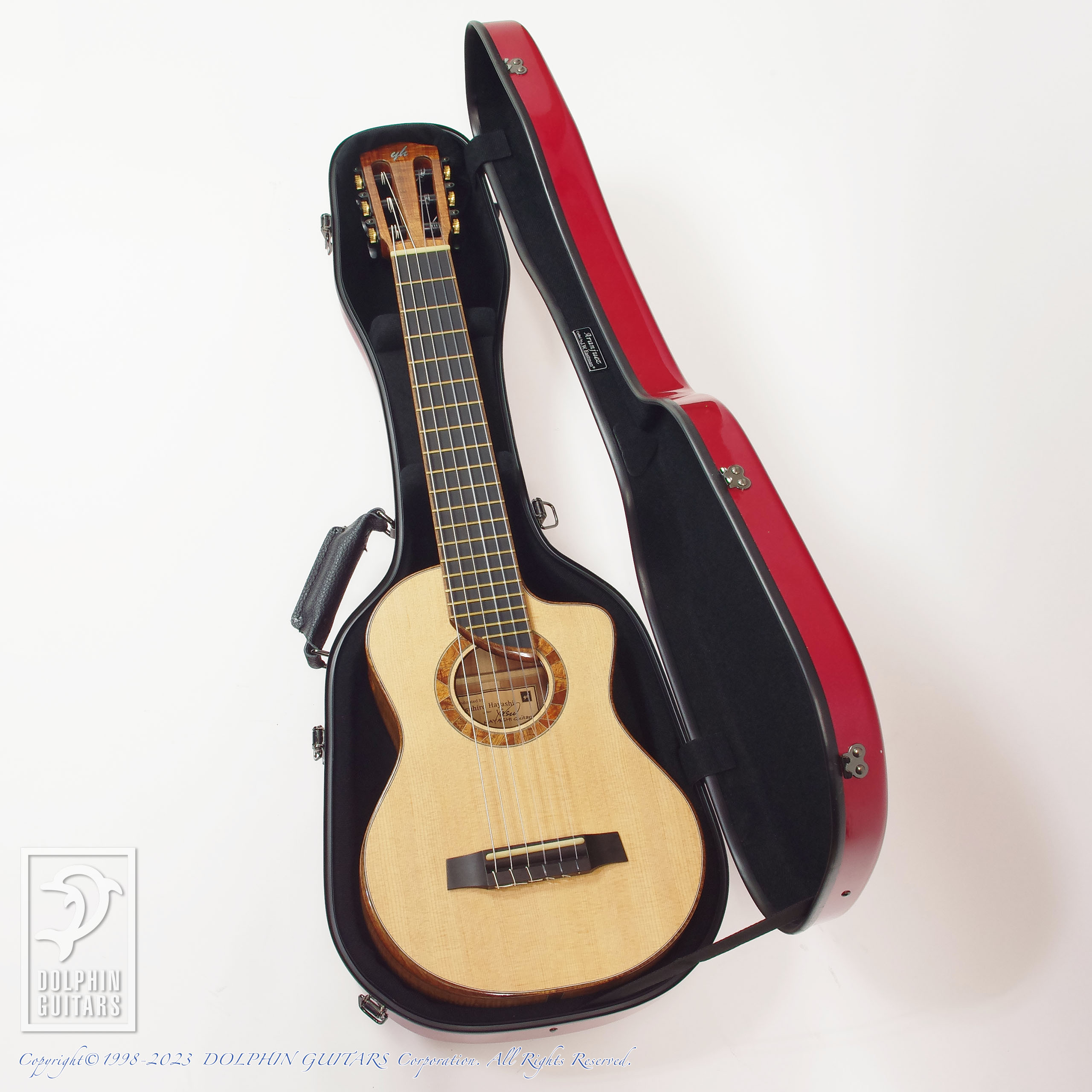 HAYASHI GUITARS Lana Piccolo Cutaway (Nylon Strings) - ドルフィンギターズ