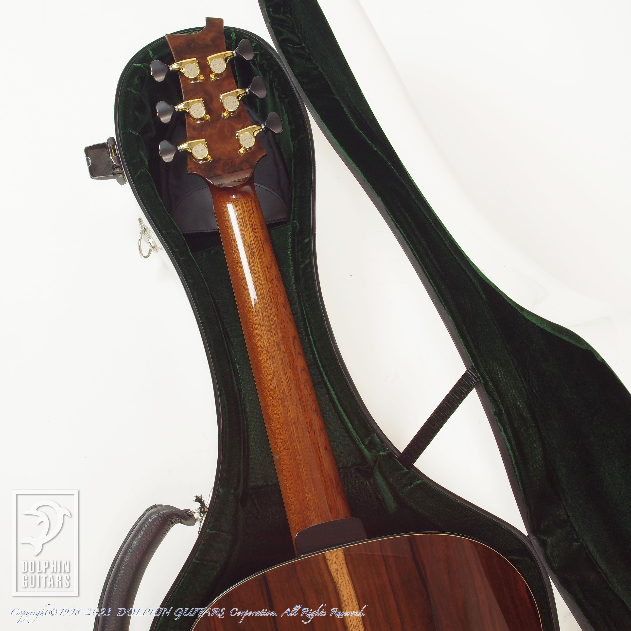 Casey Guitars Studio Dreadnought (Malaysian Blackwood) - ドルフィンギターズ