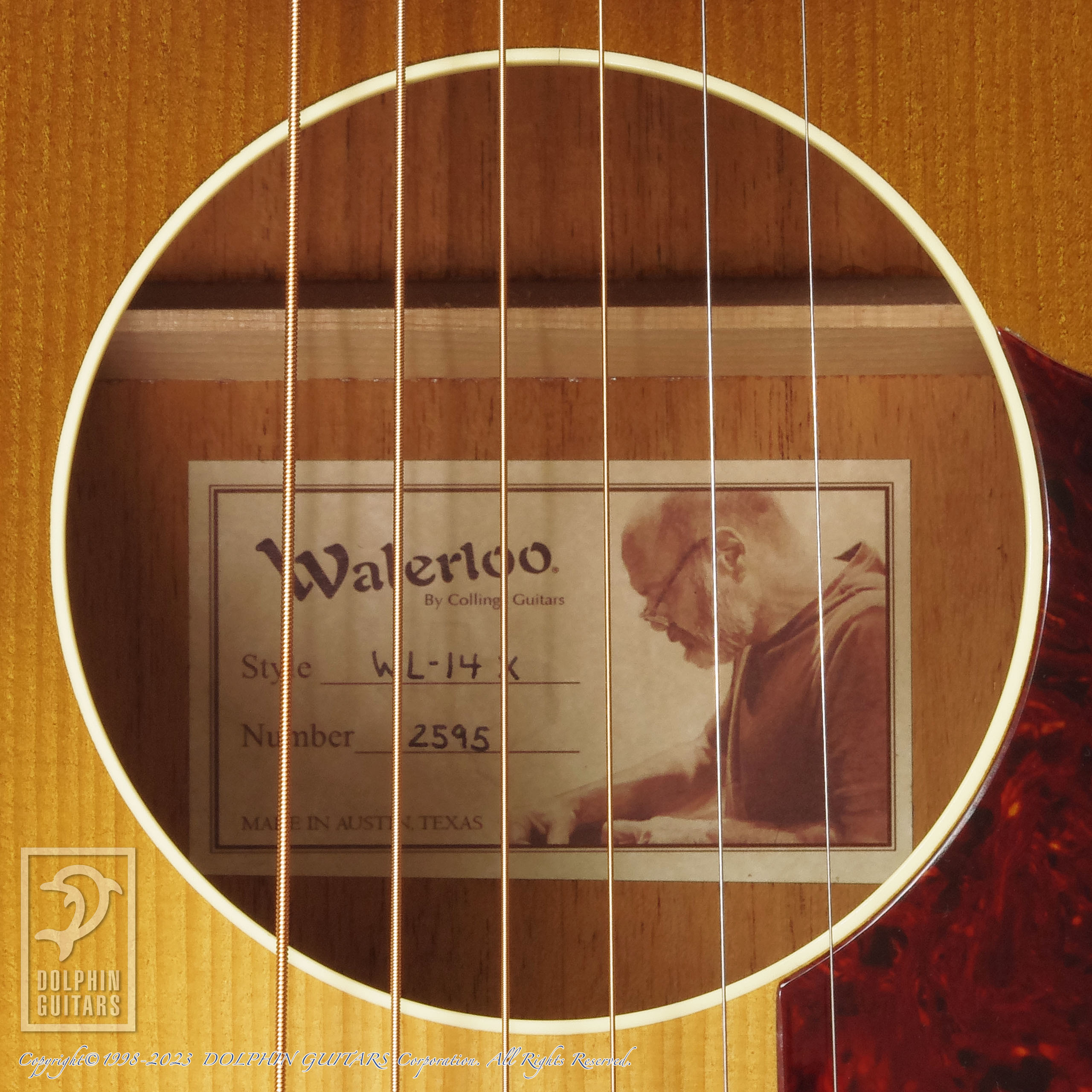 WATERLOO (by Collings) WL-14X Longhorn (X Bracing / Truss Rod) - ドルフィンギターズ