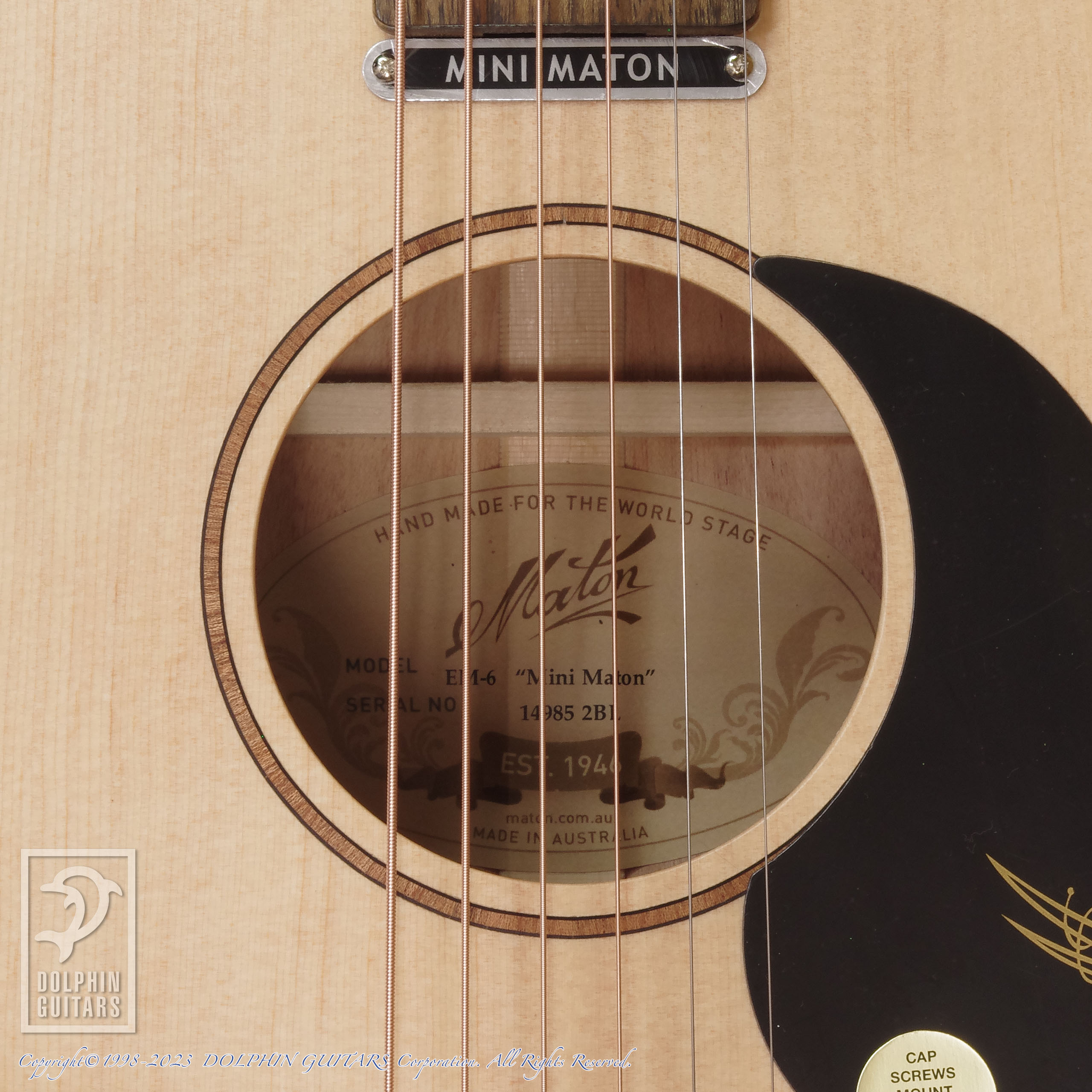 MATON EM6 (Mini Maton) - ドルフィンギターズ