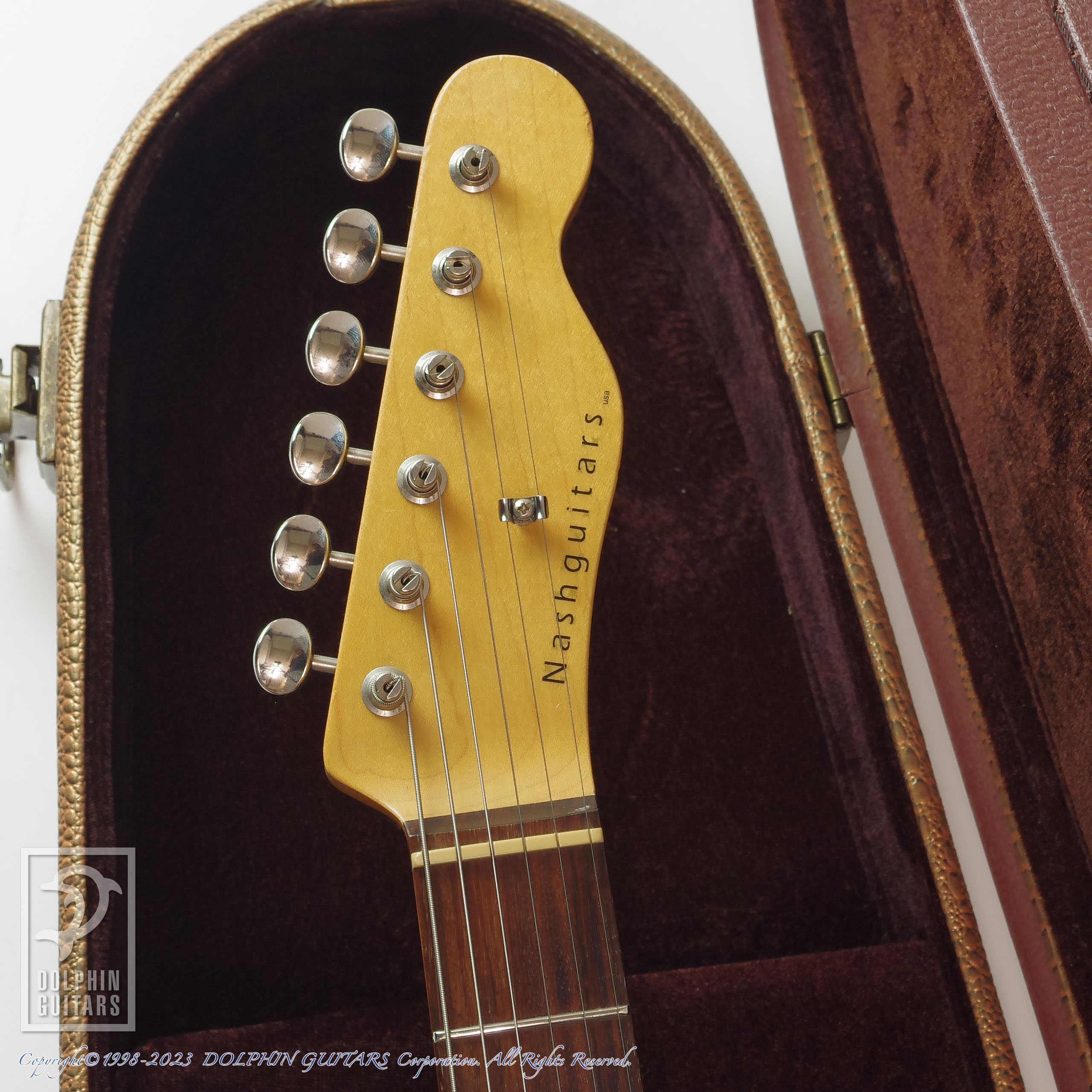 NASH GUITARS T-2 HB (Sonic Blue) - ドルフィンギターズ