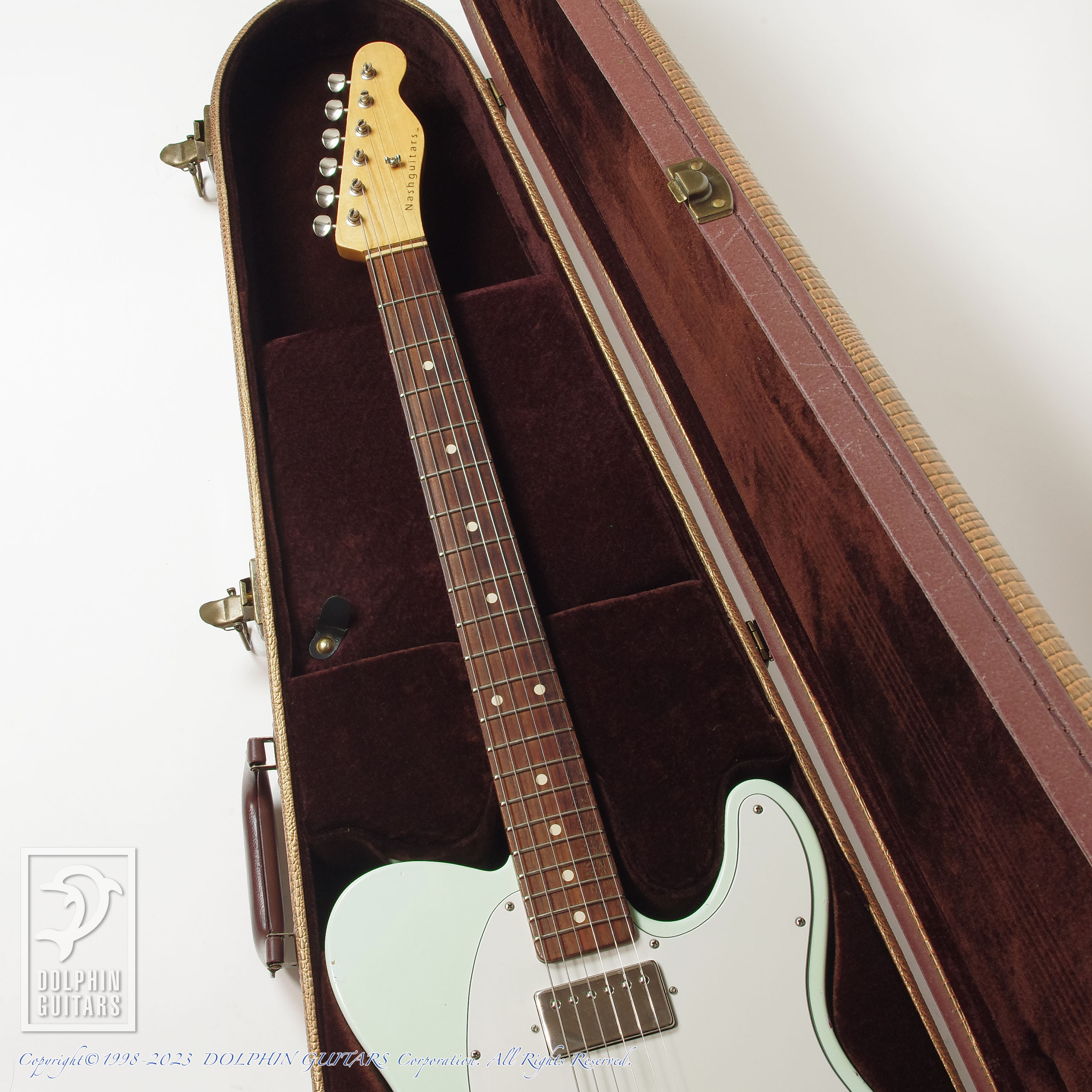 NASH GUITARS T-2 HB (Sonic Blue) - ドルフィンギターズ