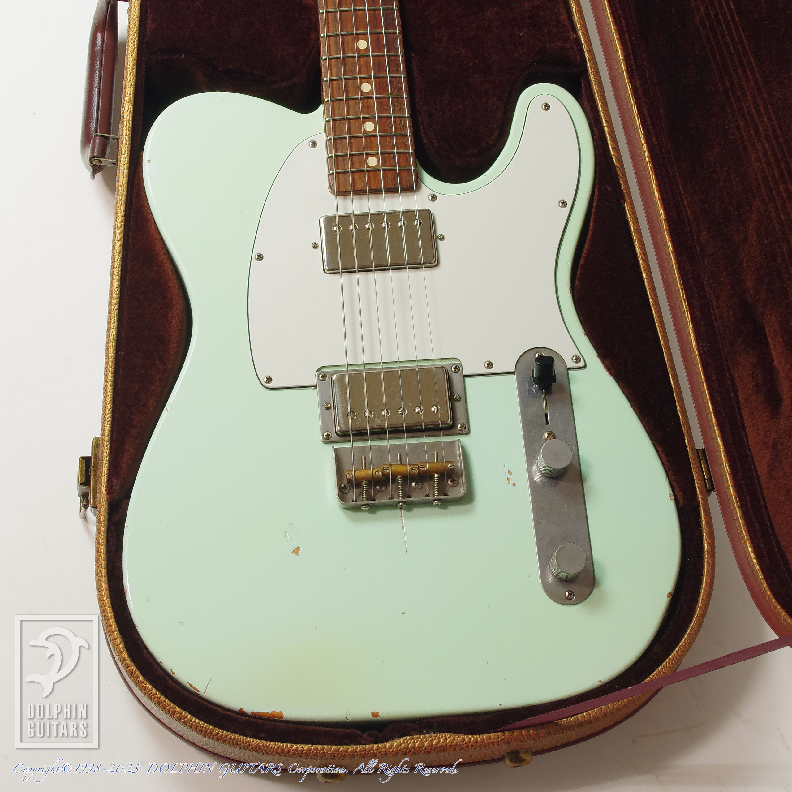 NASH GUITARS T-2 HB (Sonic Blue) - ドルフィンギターズ