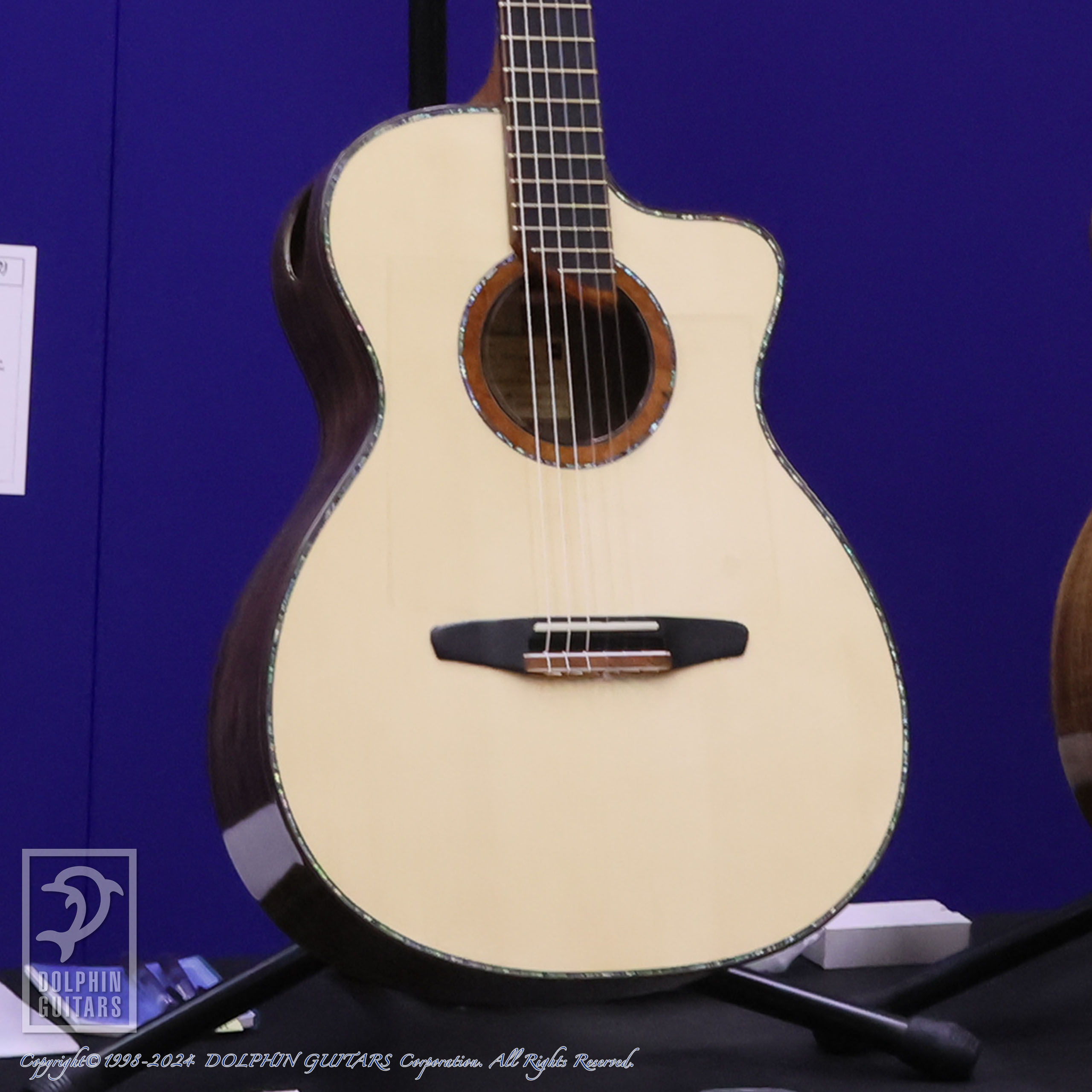 HAYASHI GUITARS Hatsune Crossover (Nylon Strings) - ドルフィンギターズ