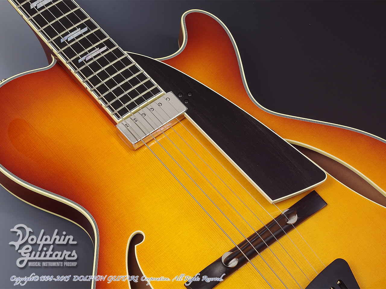 COLLINGS CL JAZZ (Iced Tea Sunburst) - ドルフィンギターズ