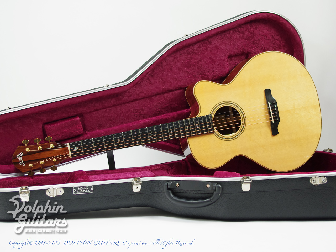 STEVENS CA-AT (German Spruce & Madagascar Rosewood) - ドルフィンギターズ