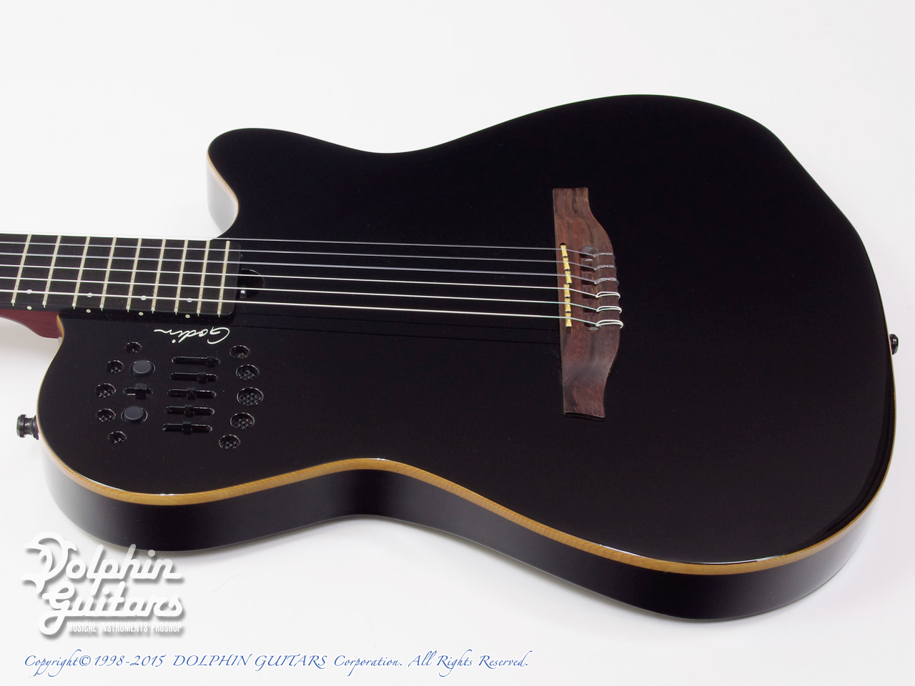 GODIN ACS Slim Ceder Black - ドルフィンギターズ