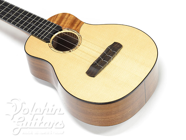 KIGE WORK SHOP Concert 16 (Engelmann Spruce & Walnut) - ドルフィンギターズ