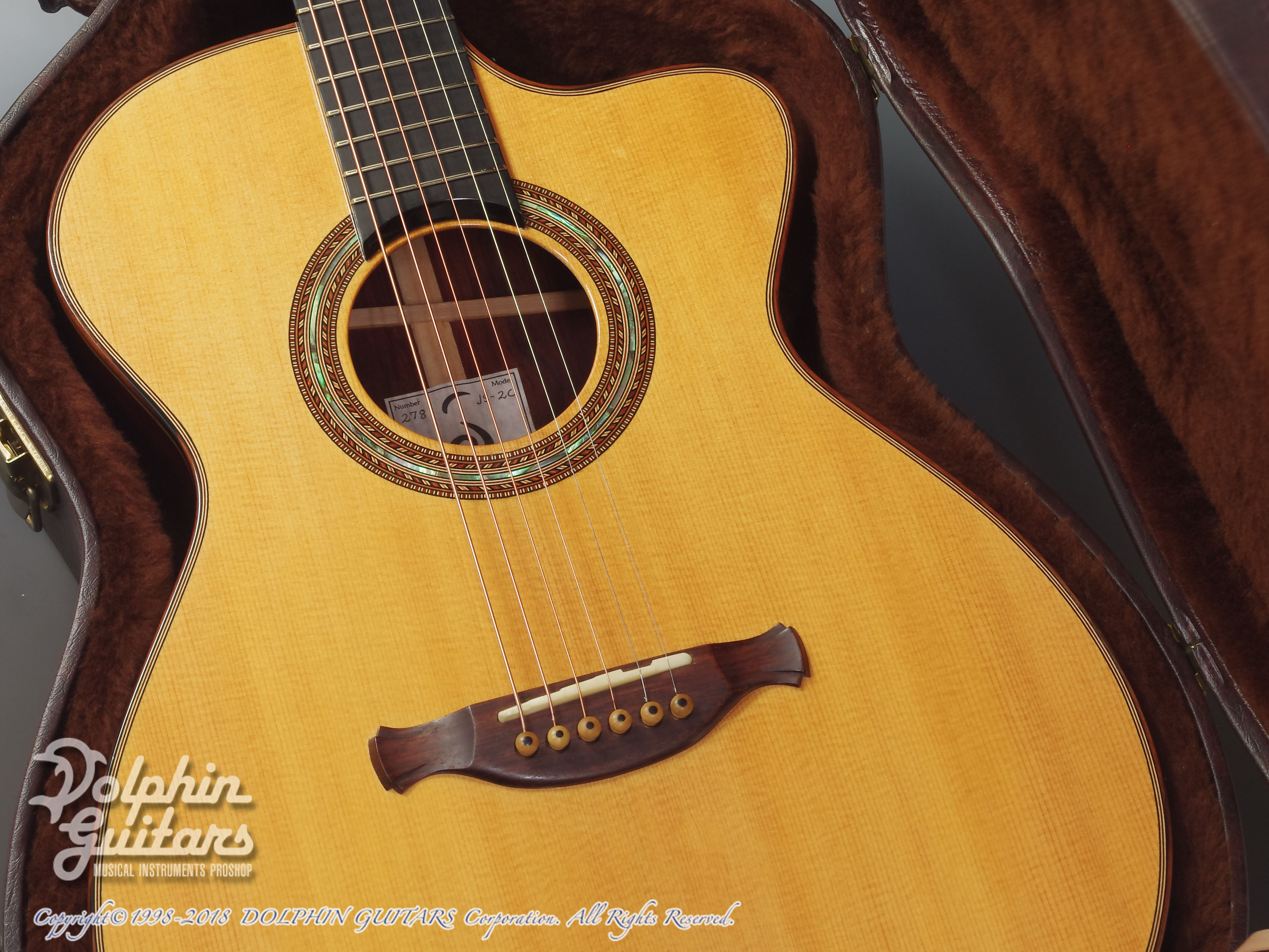 JACK SPIRA GUITARS JS-2C Sea Dragon - ドルフィンギターズ