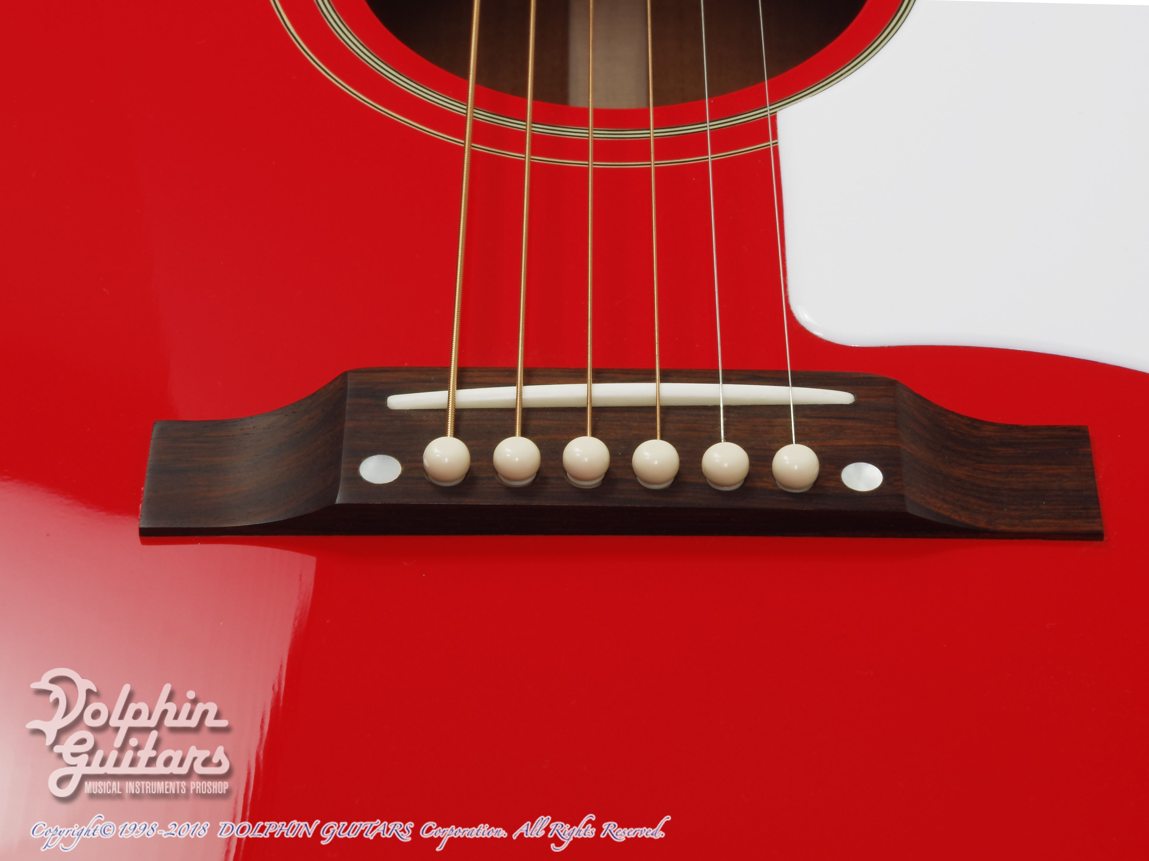 SWITCH RSD-45 43mm Red mim (Adirondack Spruce) - ドルフィンギターズ