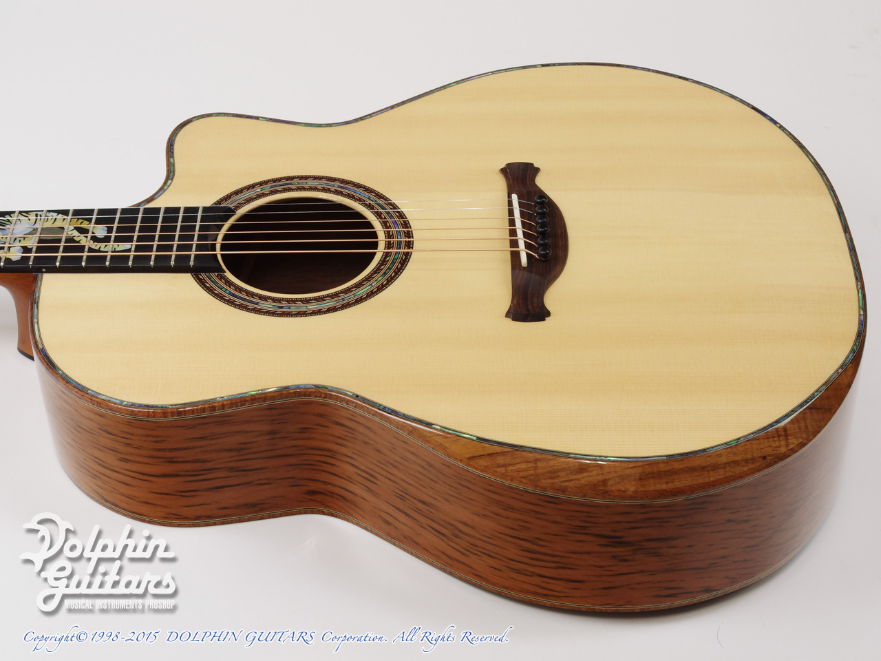 JACK SPIRA GUITARS JS-3AC Tiger (Tasmanian Tiger Myrtlewood) - ドルフィンギターズ