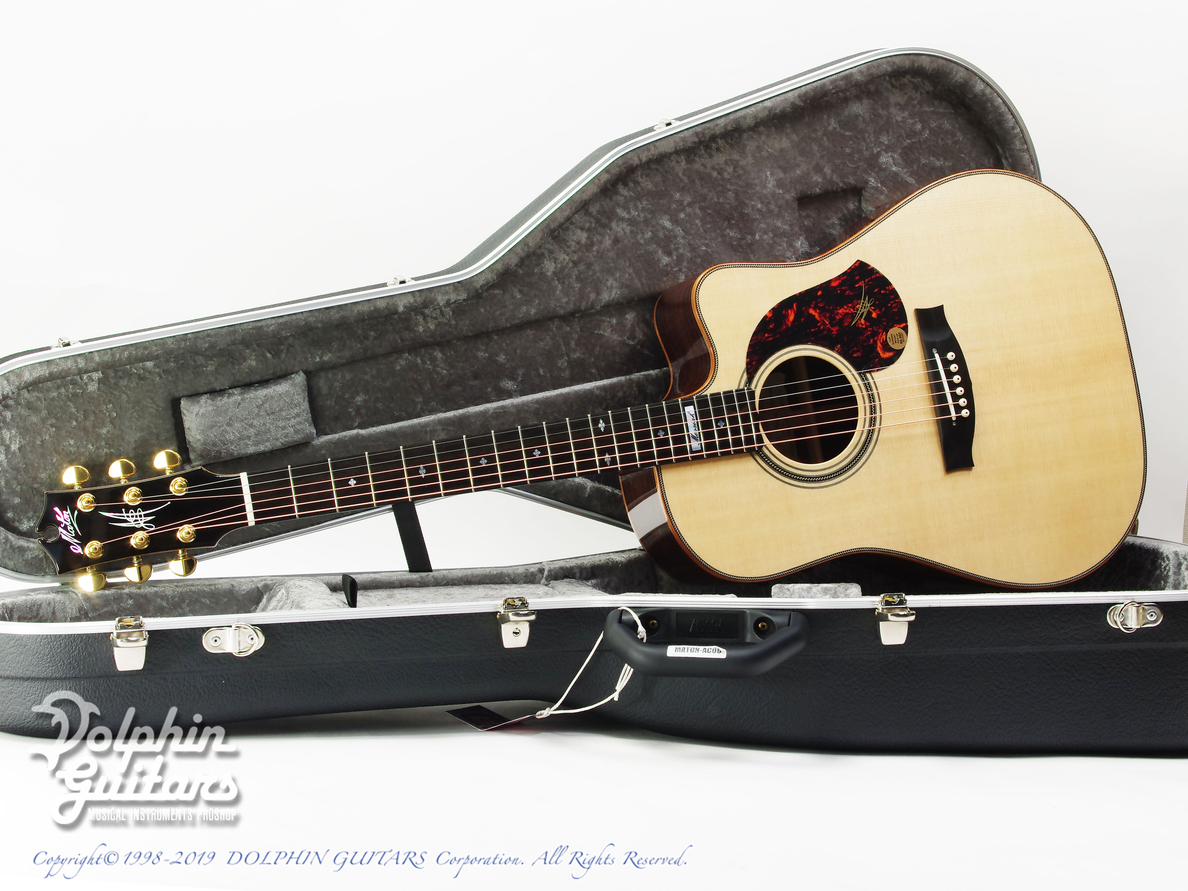 MATON EM100C-Messiah (Dreadnought Cutaway) - ドルフィンギターズ
