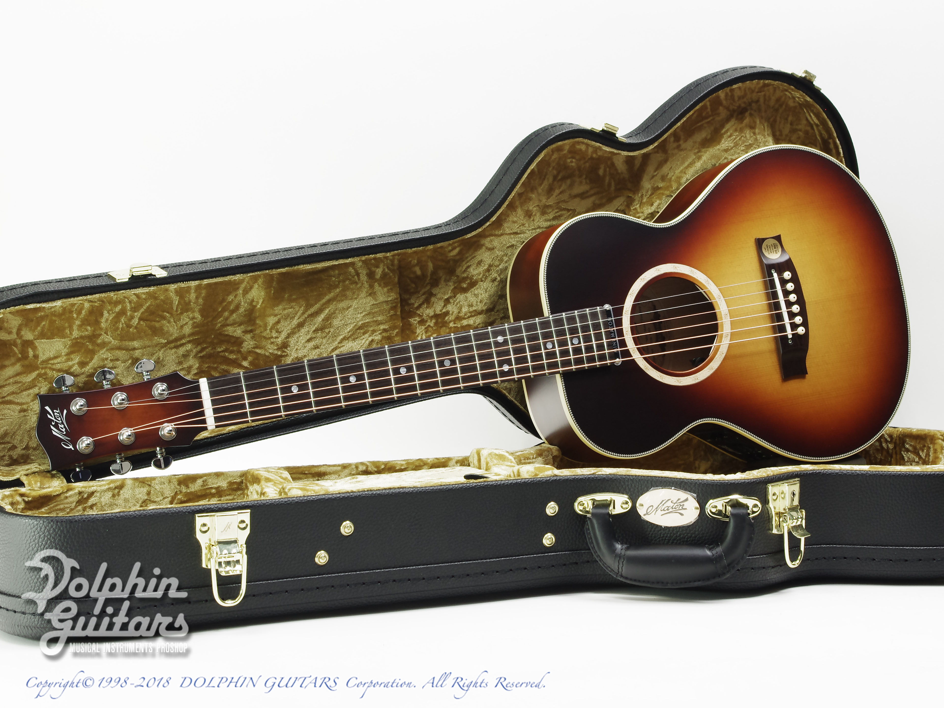 MATON EM6 LTD Teardrop Burst - ドルフィンギターズ