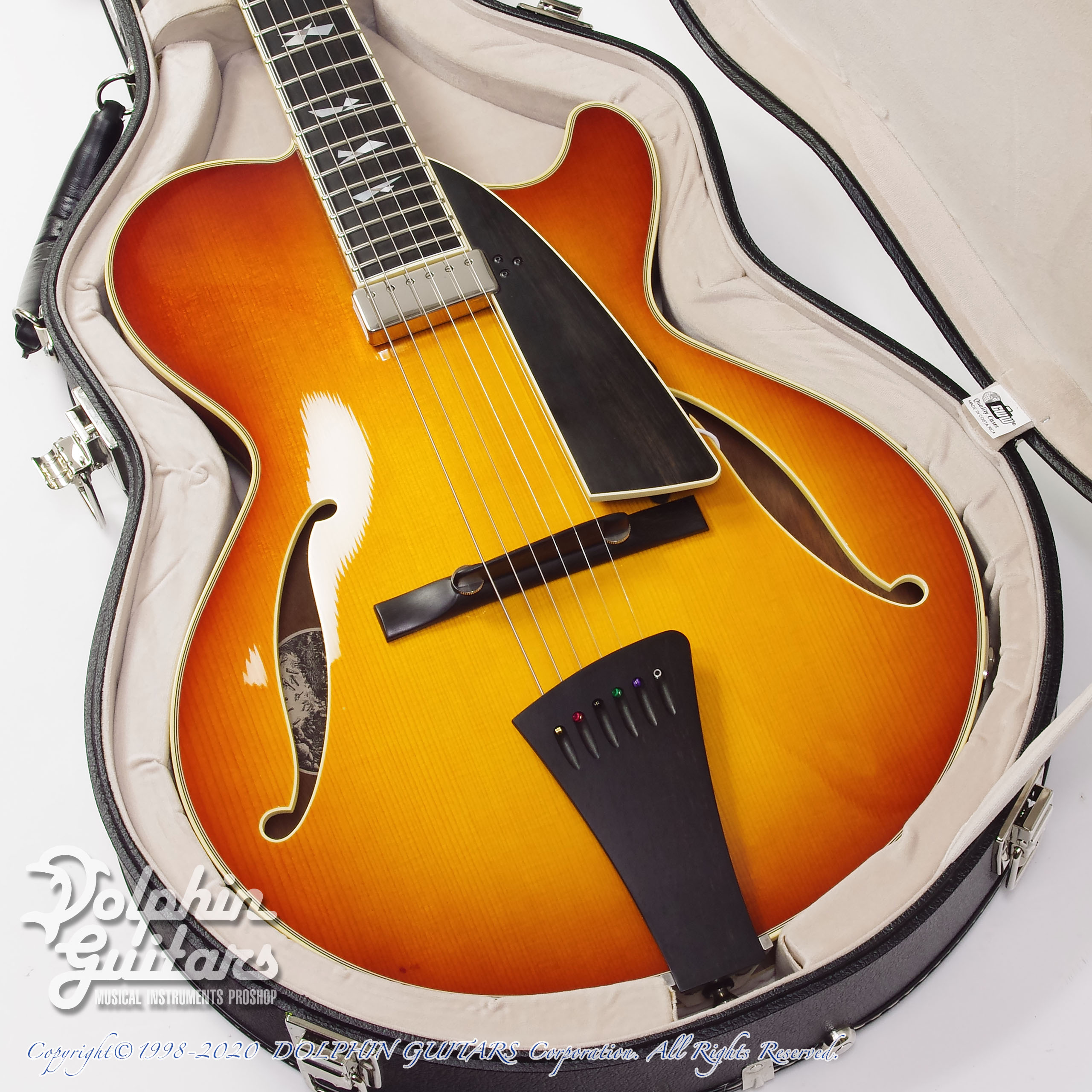 COLLINGS CL Jazz (Iced Tea Burst) - ドルフィンギターズ