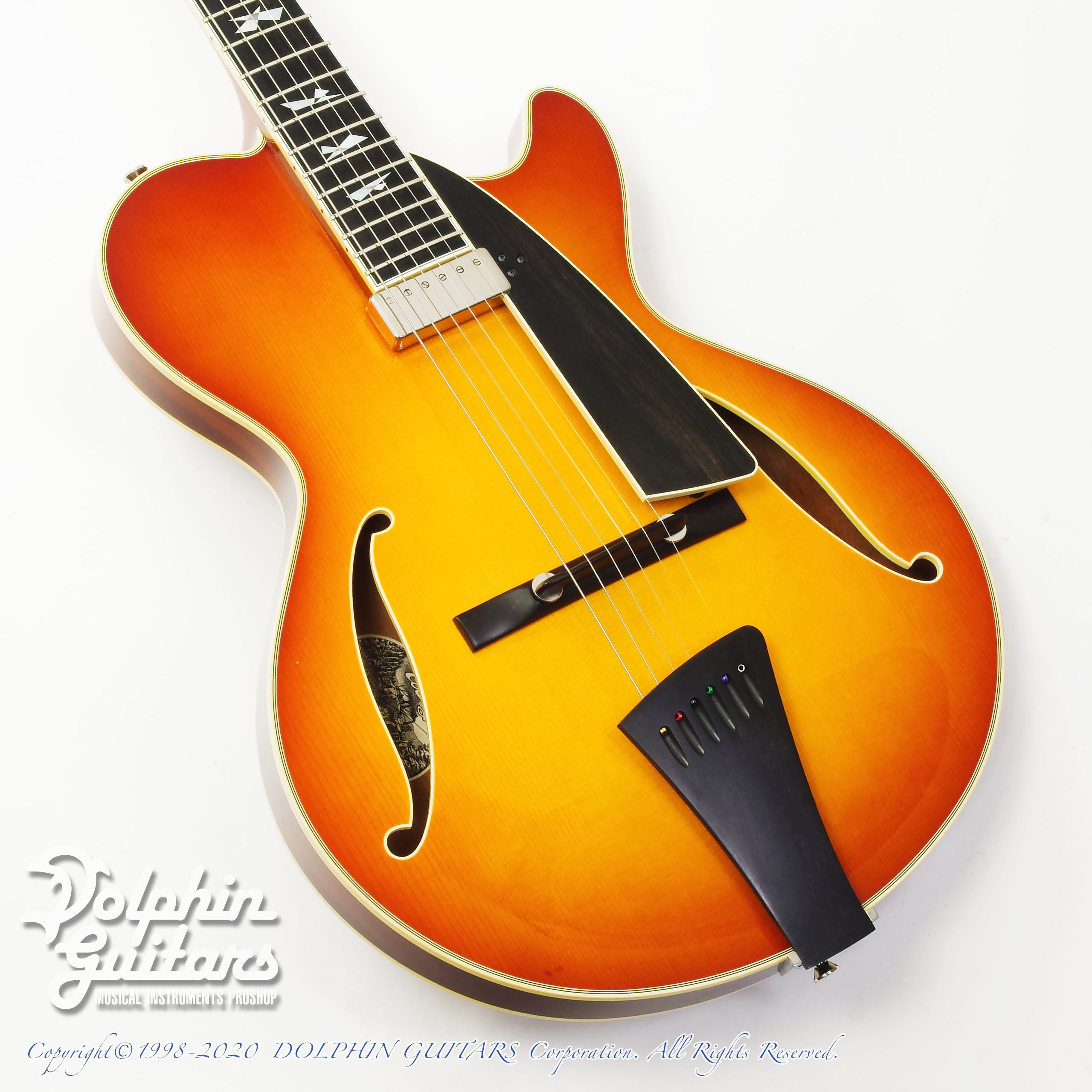 COLLINGS CL Jazz (Iced Tea Burst) - ドルフィンギターズ