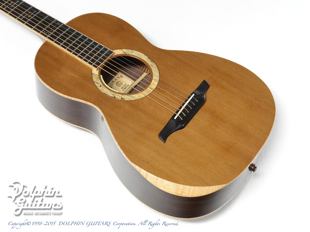 GOMANS AH-S18 w/Anthem (Cedar & Indian Rosewood) - ドルフィンギターズ