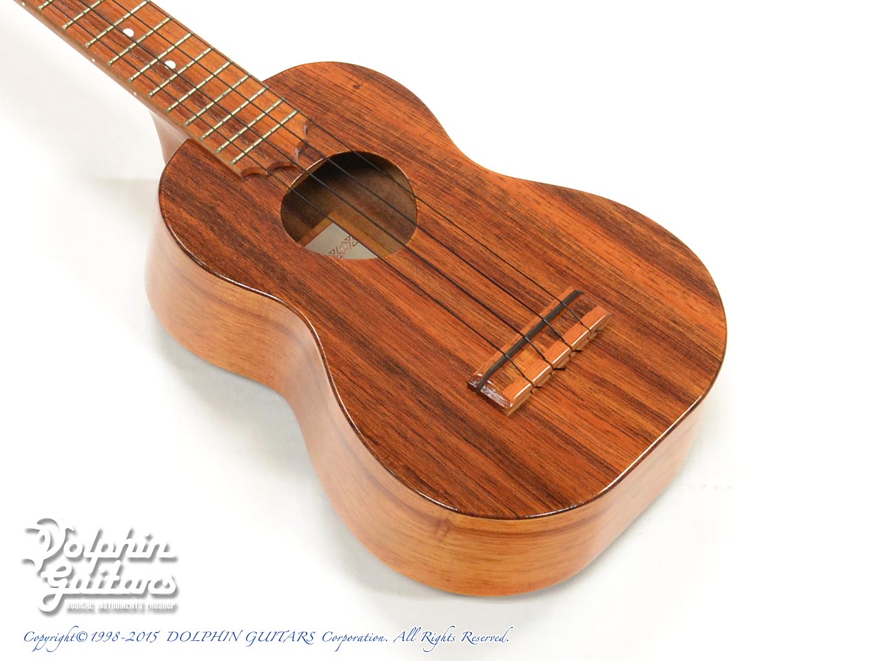 KoAloha Soprano Long Neck - ドルフィンギターズ