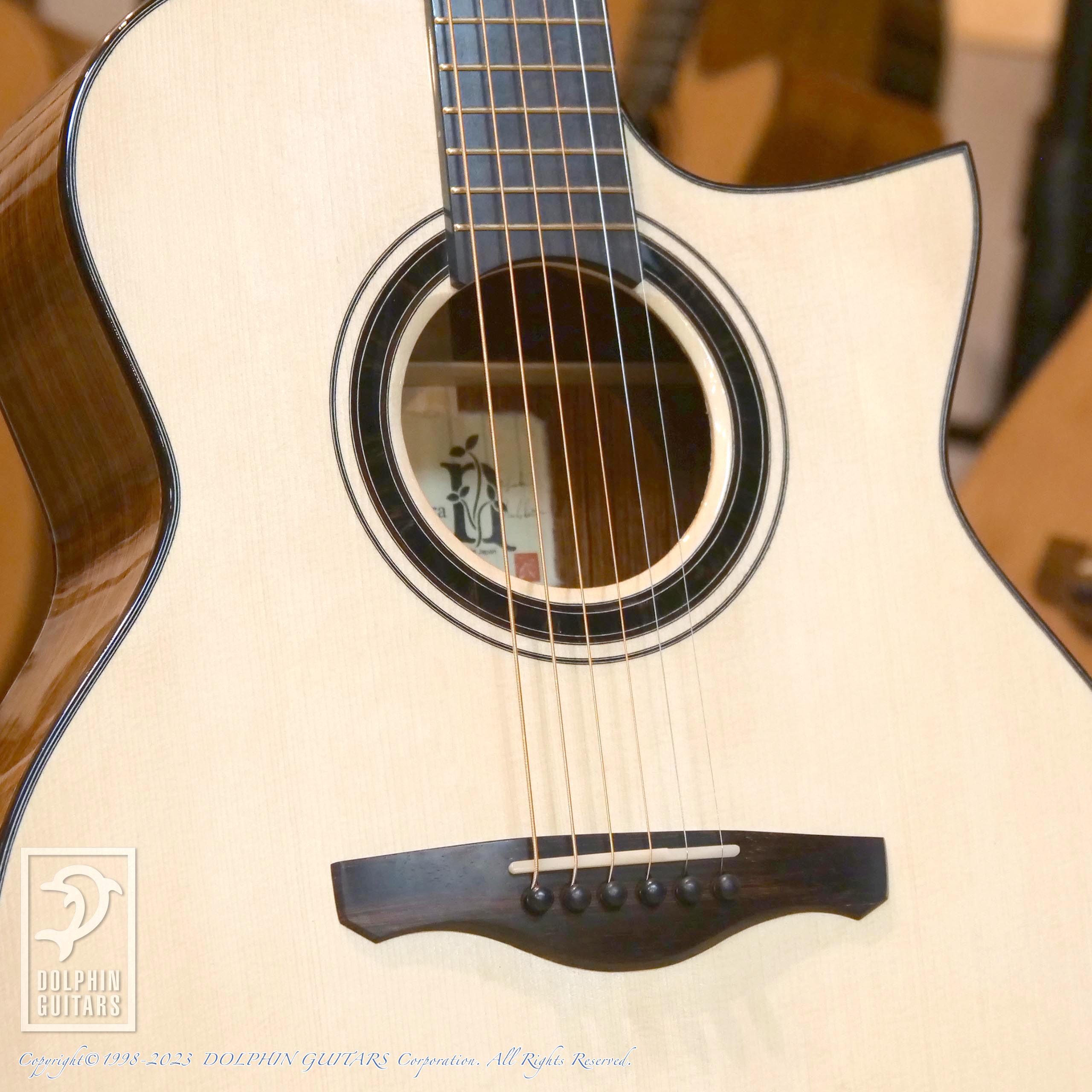 【大阪店】NISHIHARA GUITARS REYDEN SJ Cutaway - ドルフィンギターズ